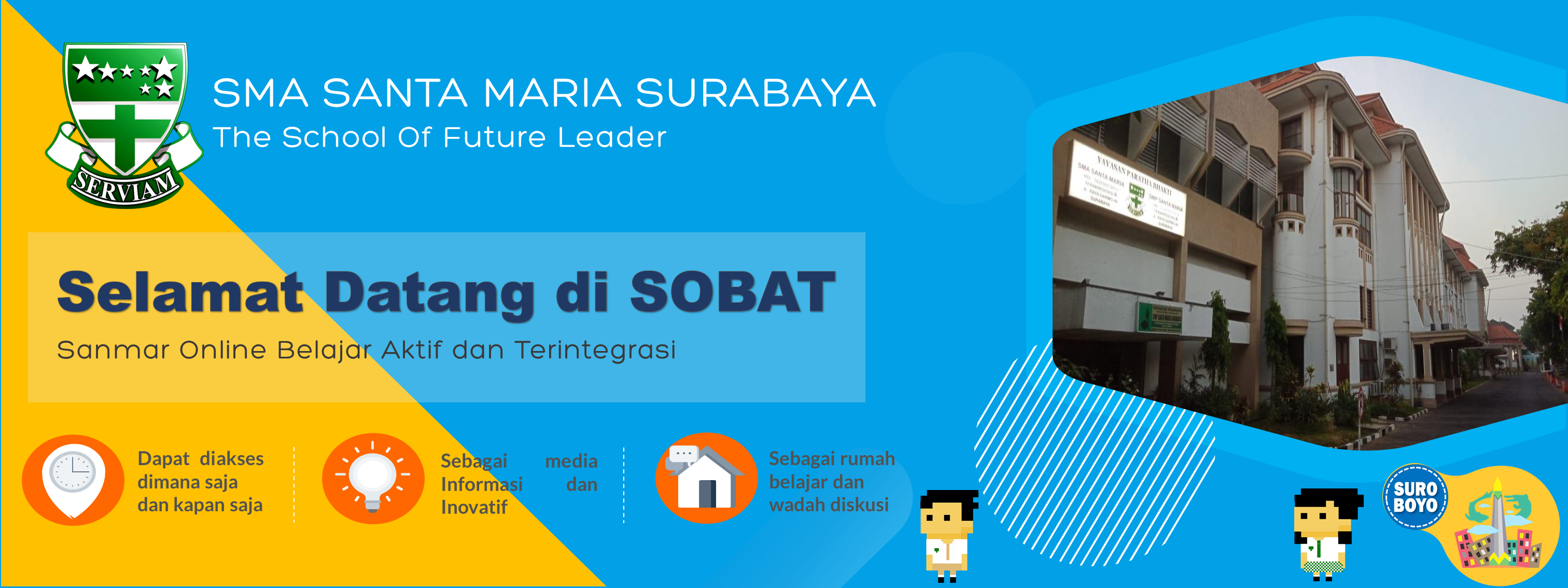 SOBAT Elearning SMA Santa Maria